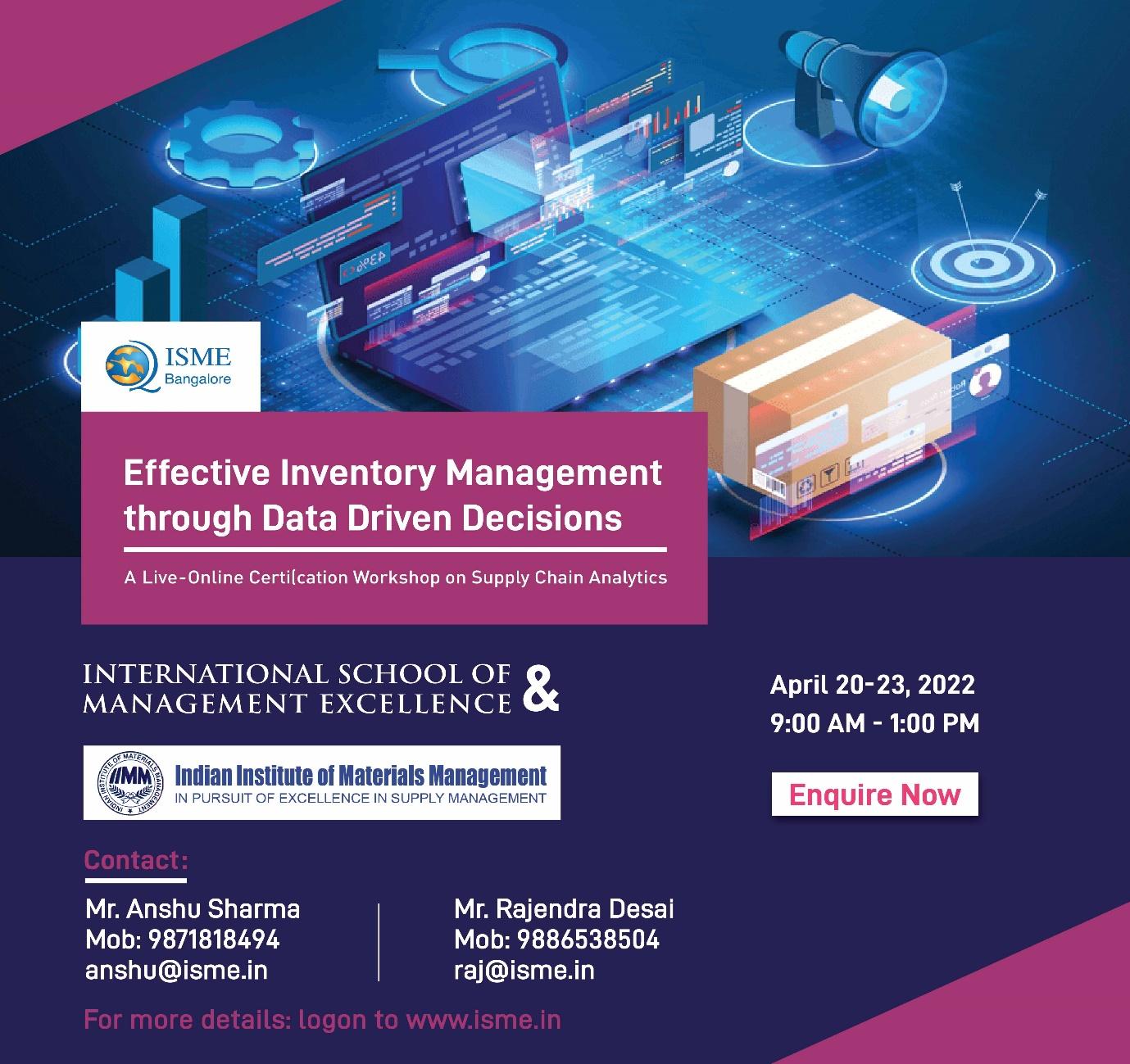 Management development programmes in Bangalore | ISME: Best MBA/PGDM ...