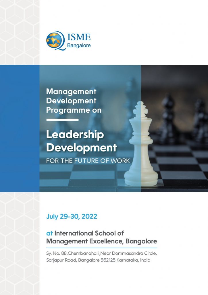 Leadership Development for the Future of Work | ISME: Best MBA/PGDM ...