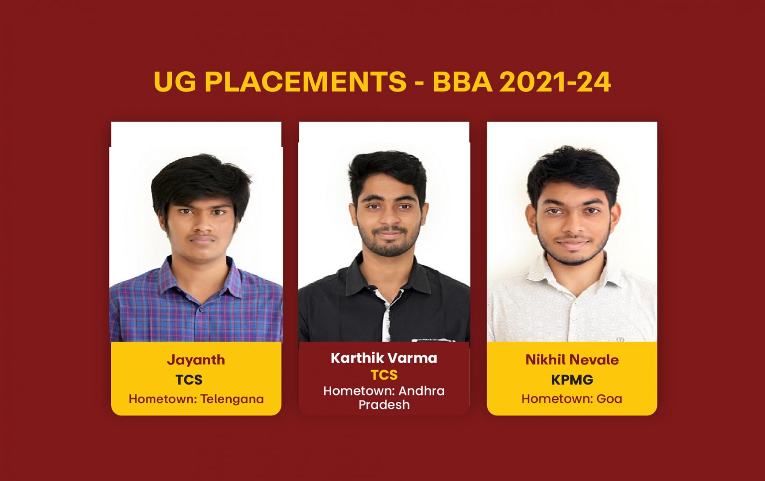 Our Students' Success | ISME: Best MBA/PGDM, MCA, BBA, BCom, BCA, PhD Colleges in Bangalore ...